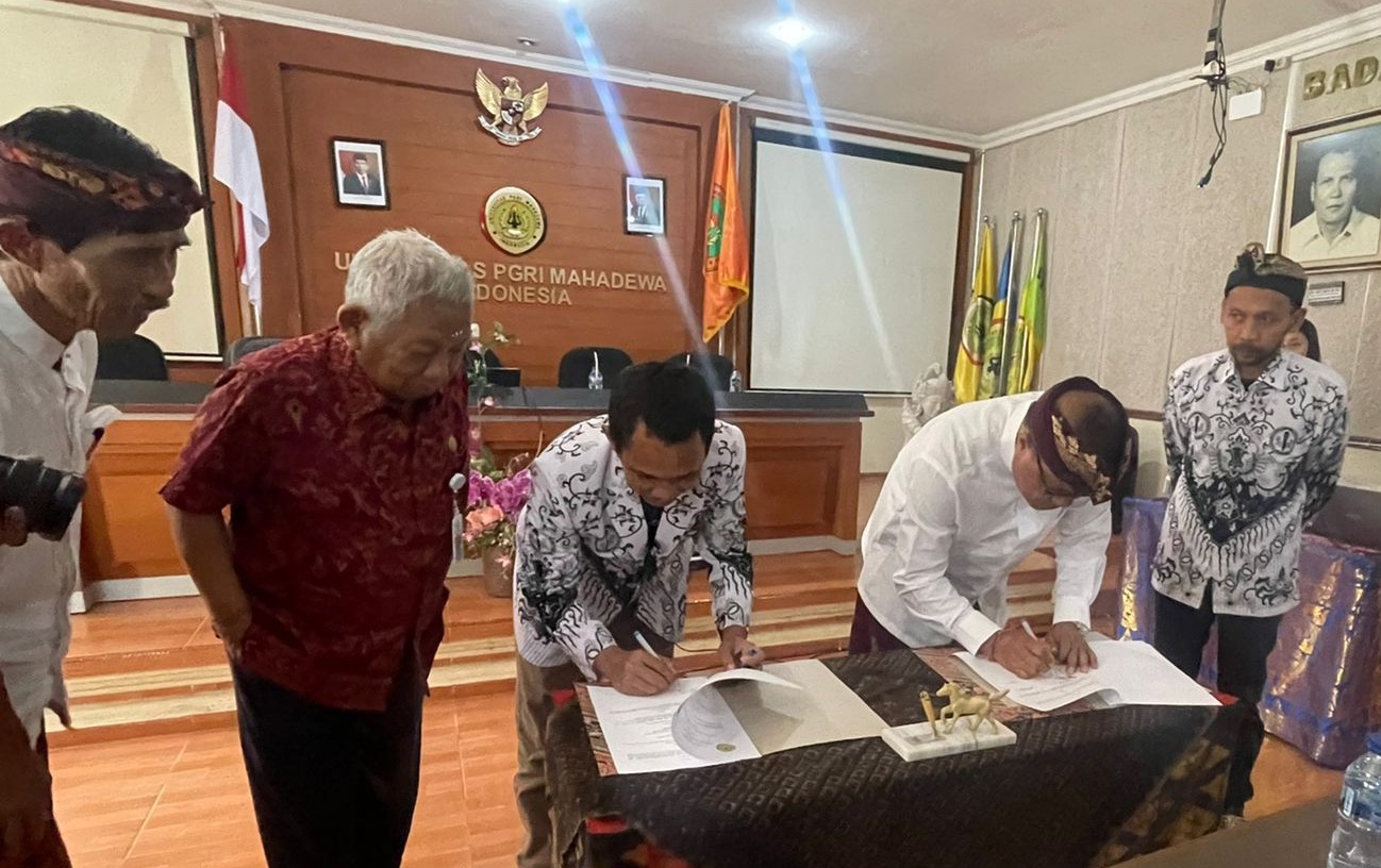 STKIP PGRI Sumenep Kunjungi UPMI Bali - Universitas PGRI Mahadewa Indonesia